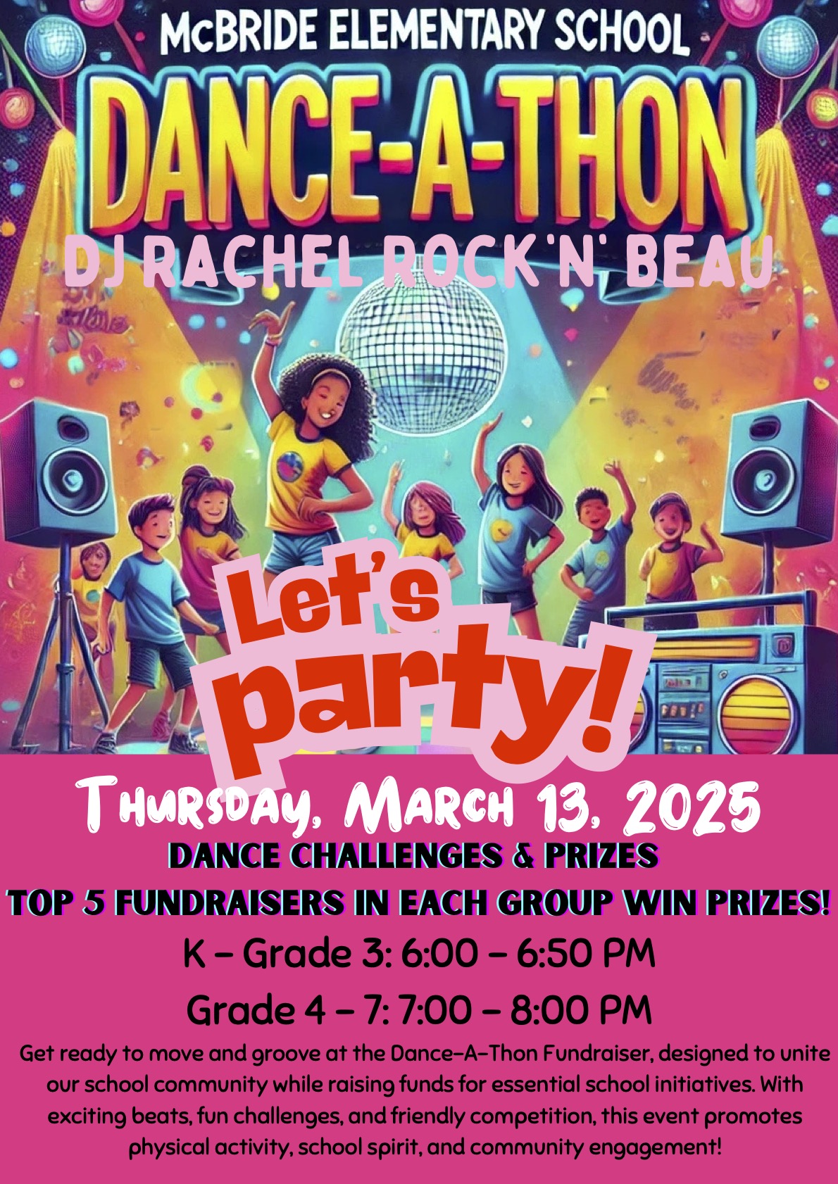 Step-Up for the McBride Dance-a-Thon! | McBride Elementary PAC